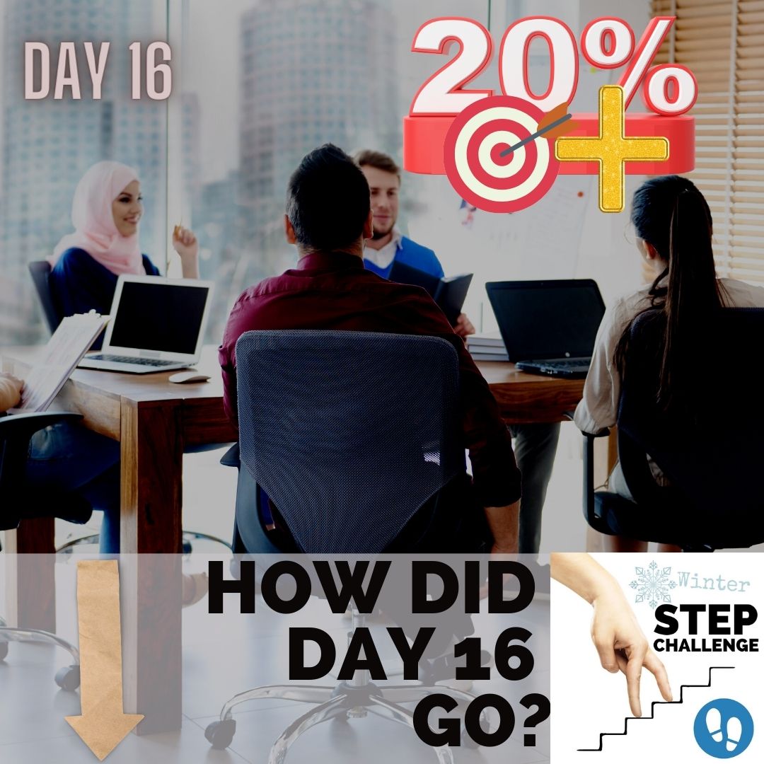 Day 16 Winter Step Challenge - Human Upgrade