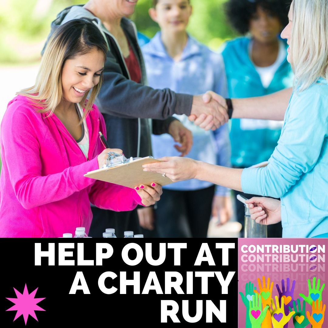 Help at a Charity Run - Human Upgrade