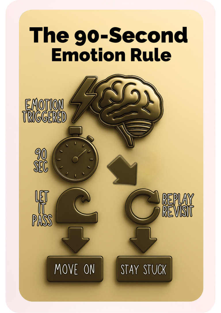 The 90-Second Emotion Rule - Human Upgrade