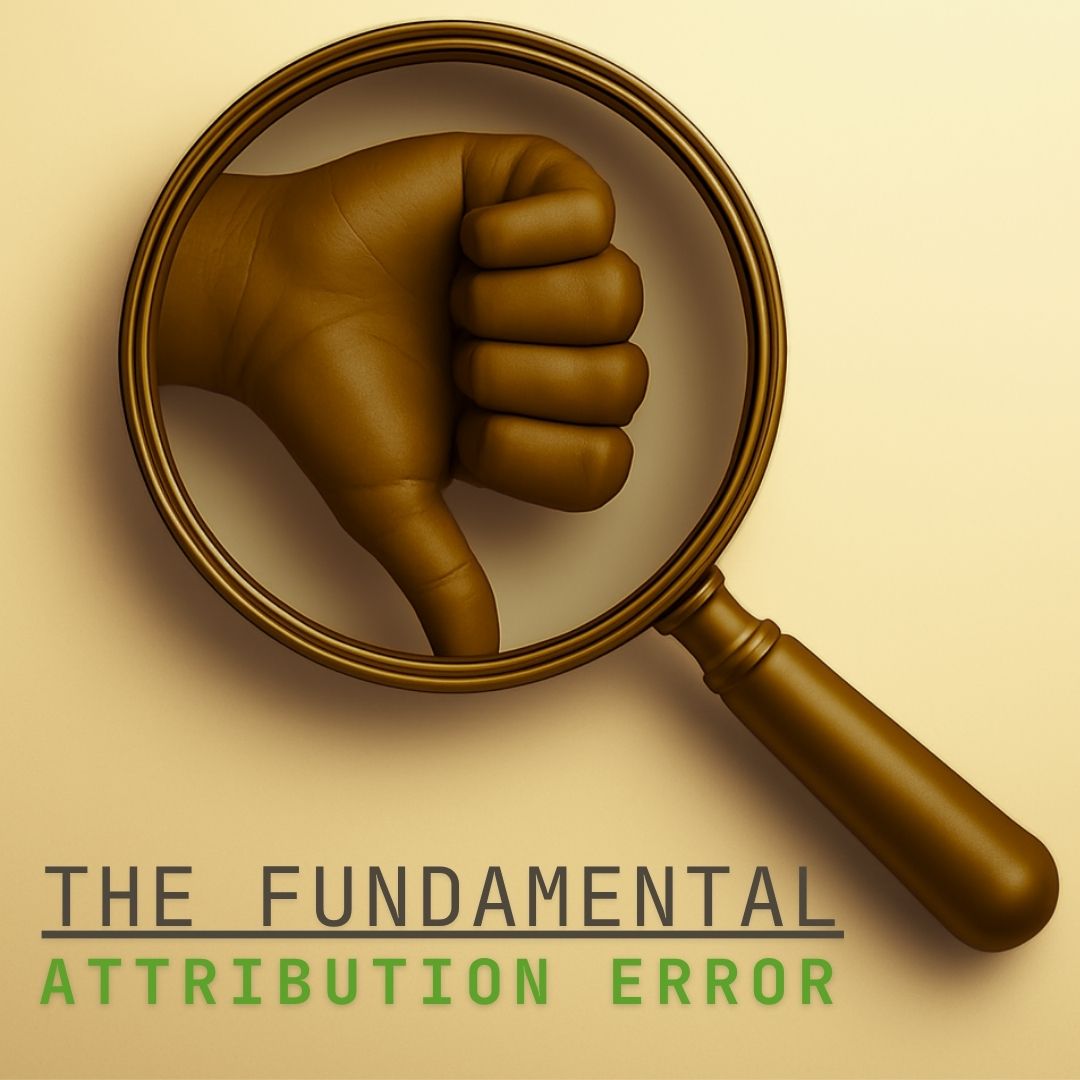 The Fundamental Attribution Error - Human Upgrade